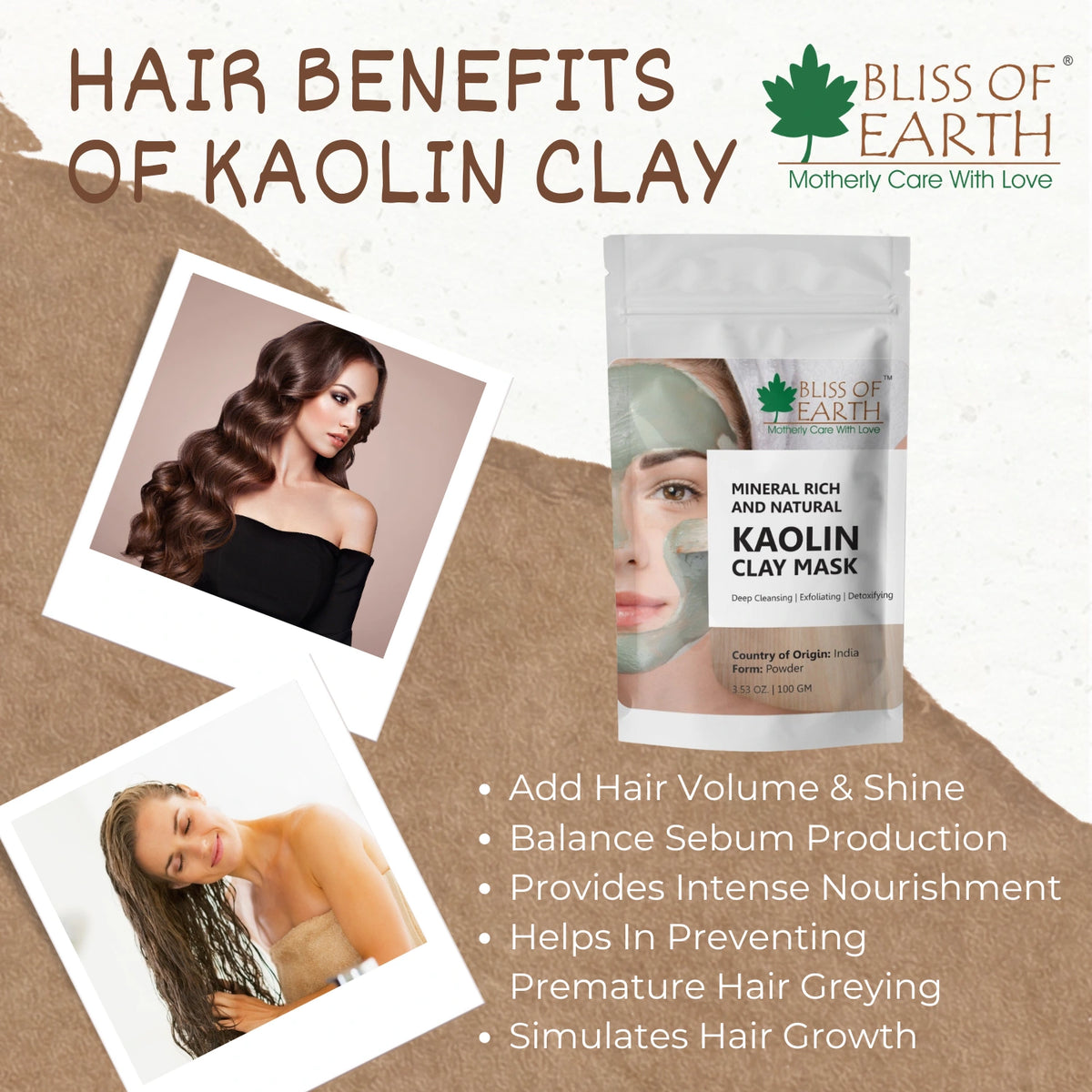 White Kaolin Clay Mask