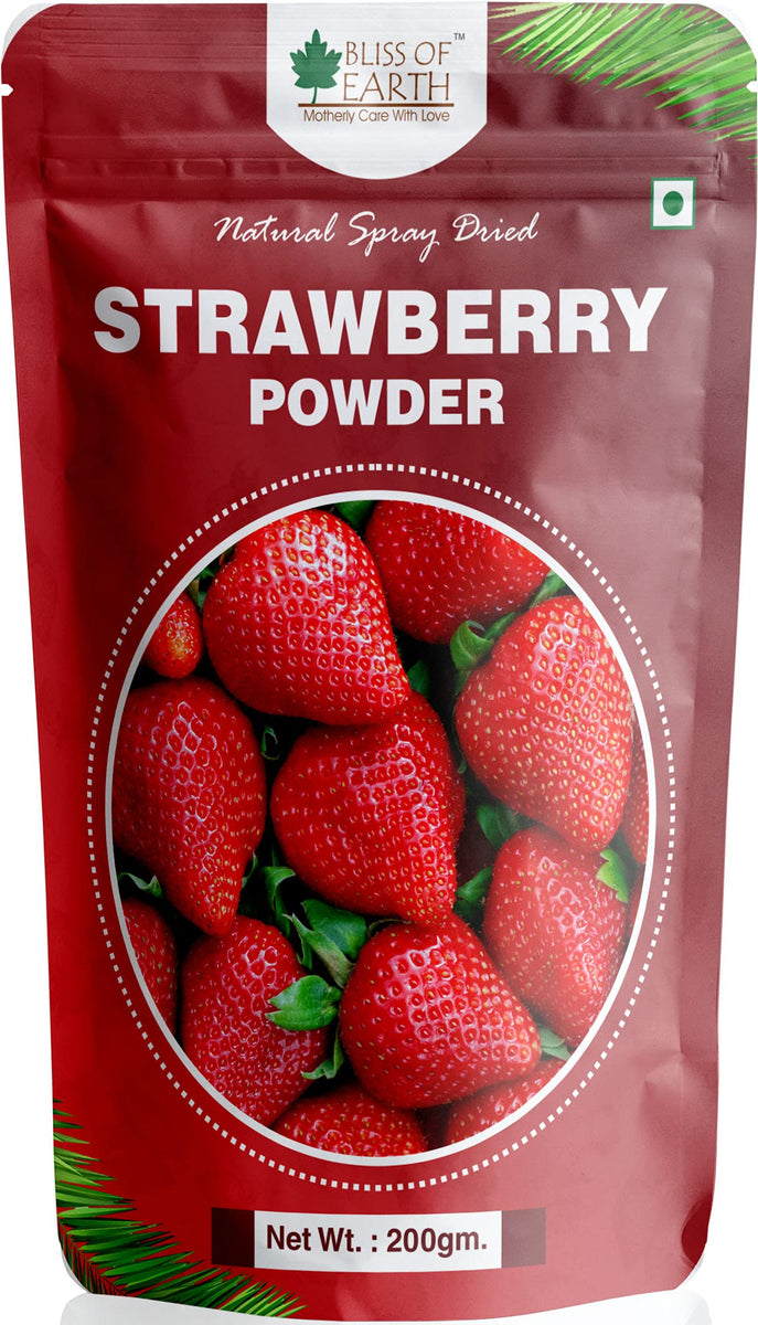 Chikoo (Sapota) Powder + Strawberry Powder Natural Spray Dried 200gm