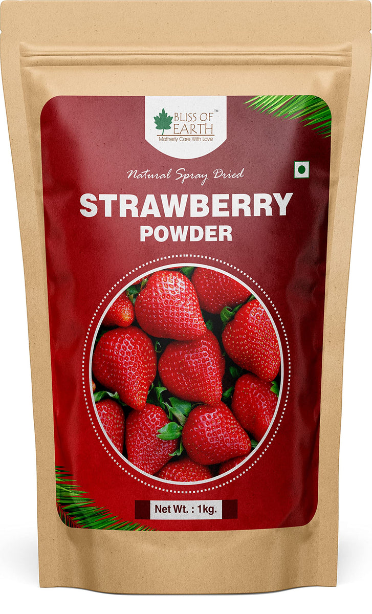 Chikoo (Sapota) Powder + Strawberry Powder Natural Spray Dried 1kg (Pa