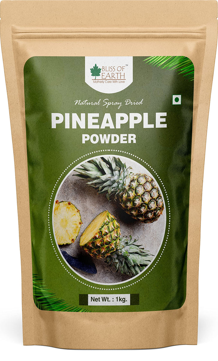 LYCHEE litchi Powder + Pineapple Powder Natural Spray Dried 1kg (Combo